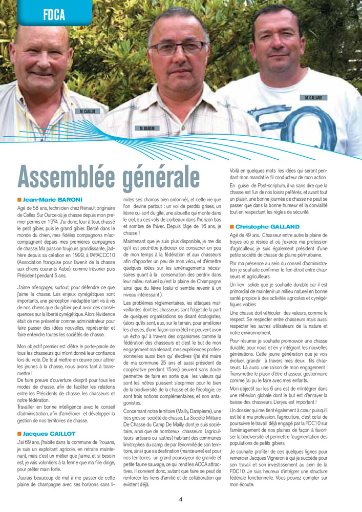 Le Chasseur De Laube Septembre 2016 Fédération Des Chasseurs De Laube
